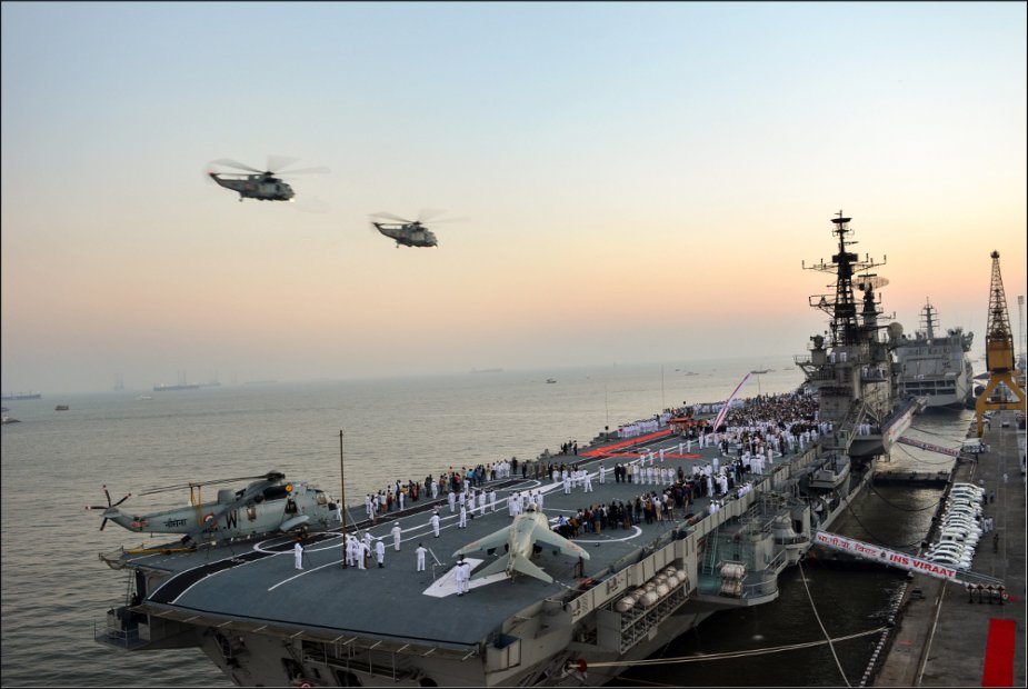 Aircraft Carrier INS Viraat sets sail for the last time – The Childrens ...